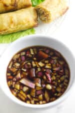 Lumpia Dipping Sauce (Easy Sawsawan) | Smells Like Delish