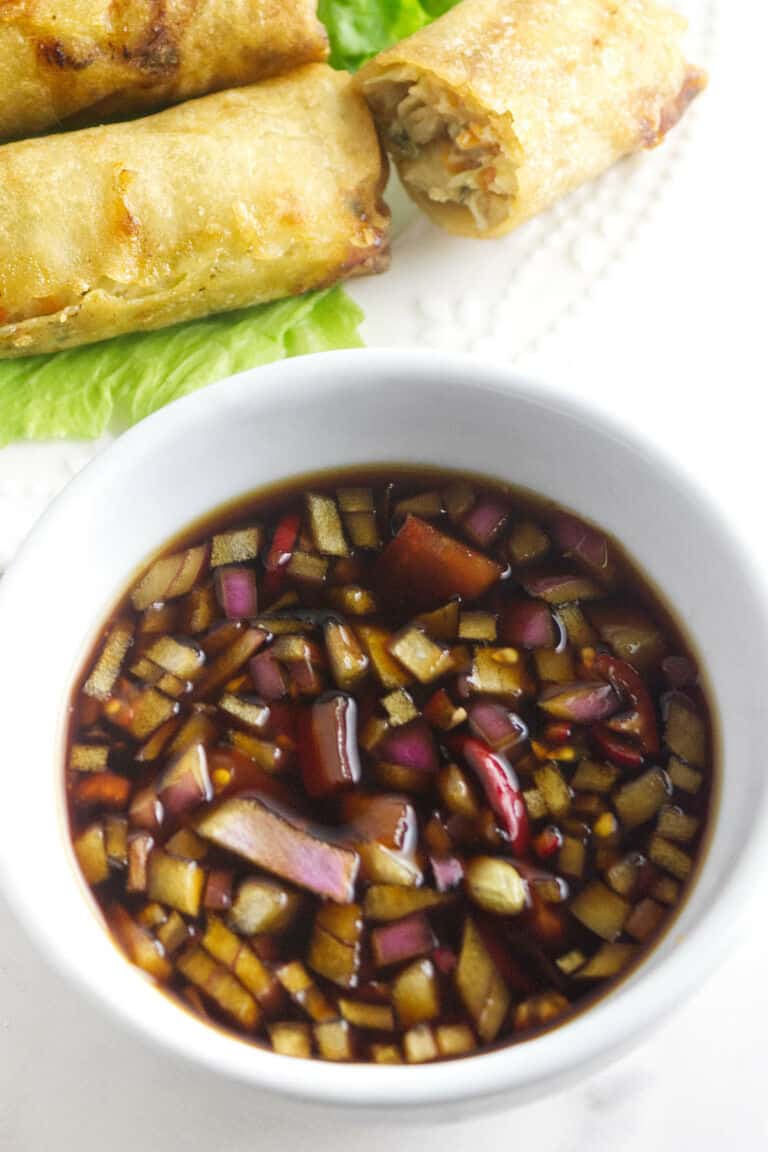 Lumpia Dipping Sauce (Easy Sawsawan) | Smells Like Delish