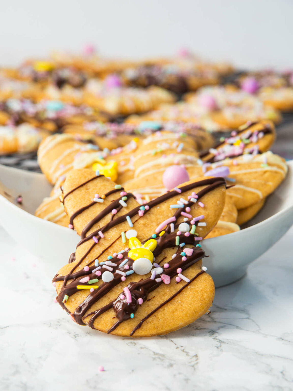 Easter Bunny Cookies | Smells Like Delish