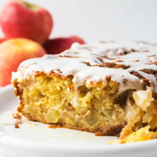 Easy Apple Loaf Cake | Smells Like Delish