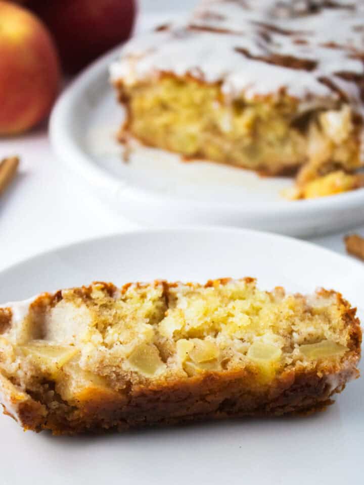 Easy Apple Loaf Cake | Smells Like Delish