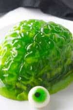 Halloween Jello Brain Dessert | Smells Like Delish