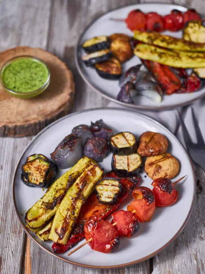 Grilled Mediterranean Vegetables | Smells Like Delish