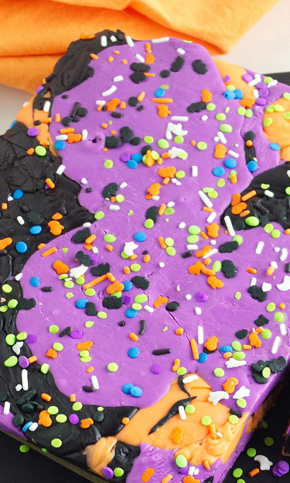 Halloween Camouflage Fudge | Smells Like Delish