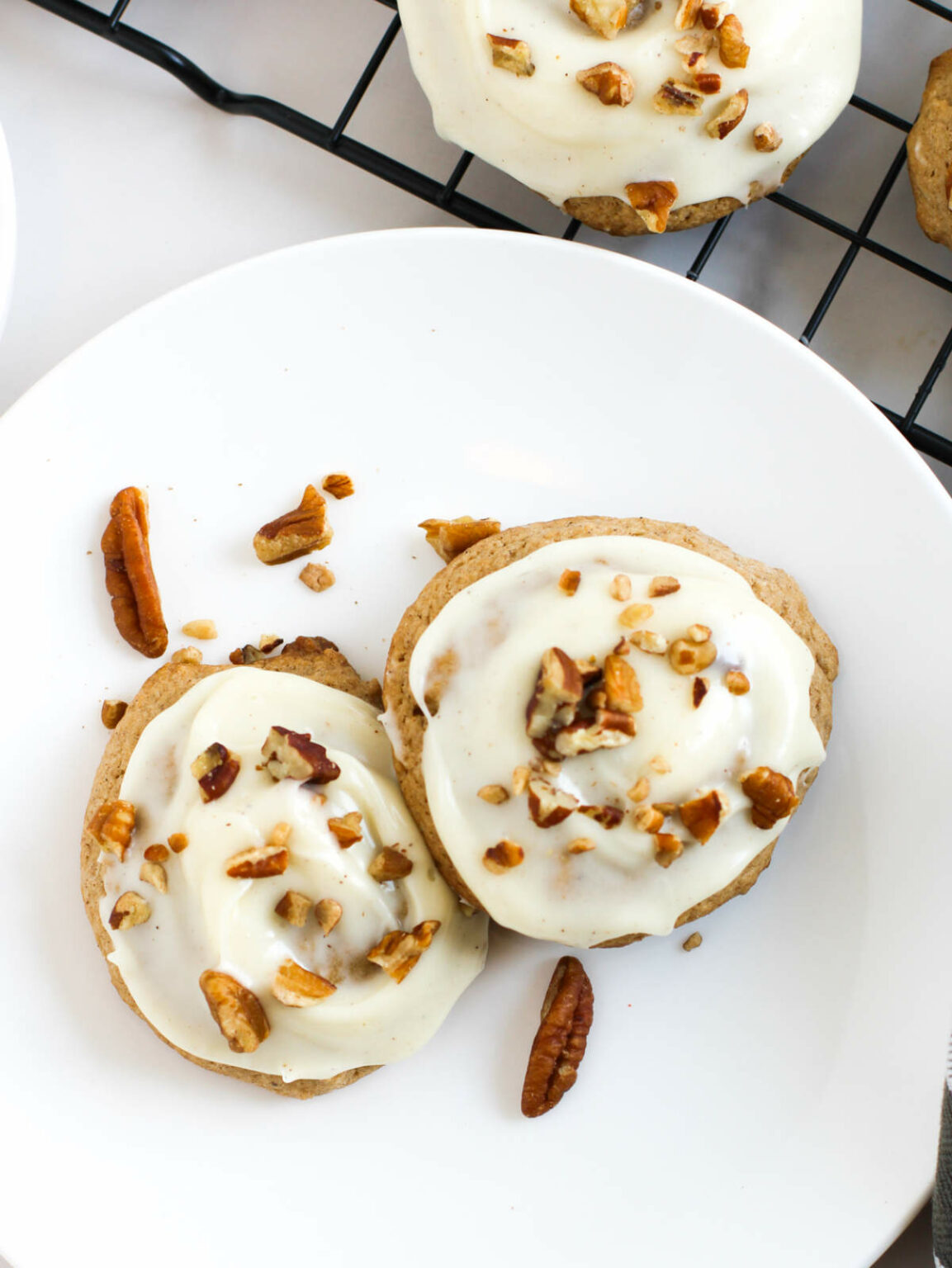 Easy Spice Cake Mix Cookies | Smells Like Delish