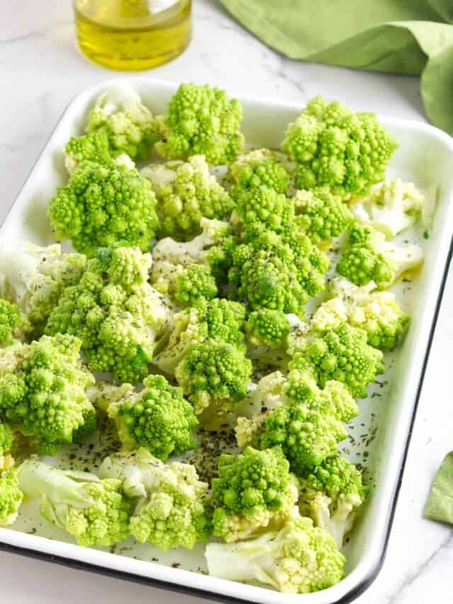 Roasted Romanesco | Smells Like Delish