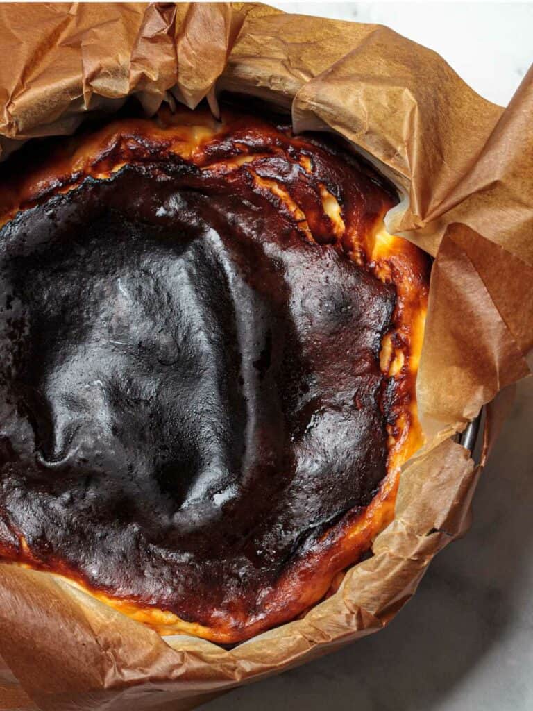 San Sebastian Burnt Basque Cheesecake | Smells Like Delish