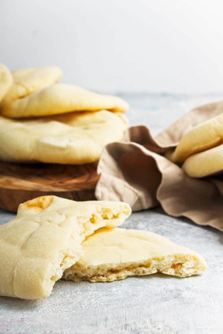 Mini Pita Bread Rounds | Smells Like Delish