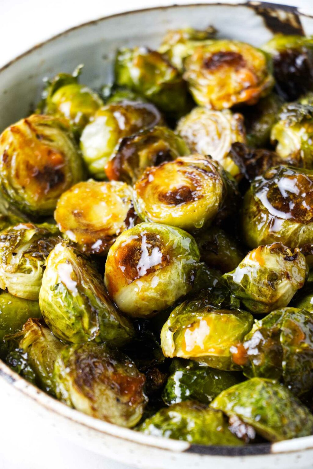 Roasted Caramelized Brussel Sprouts | Smells Like Delish