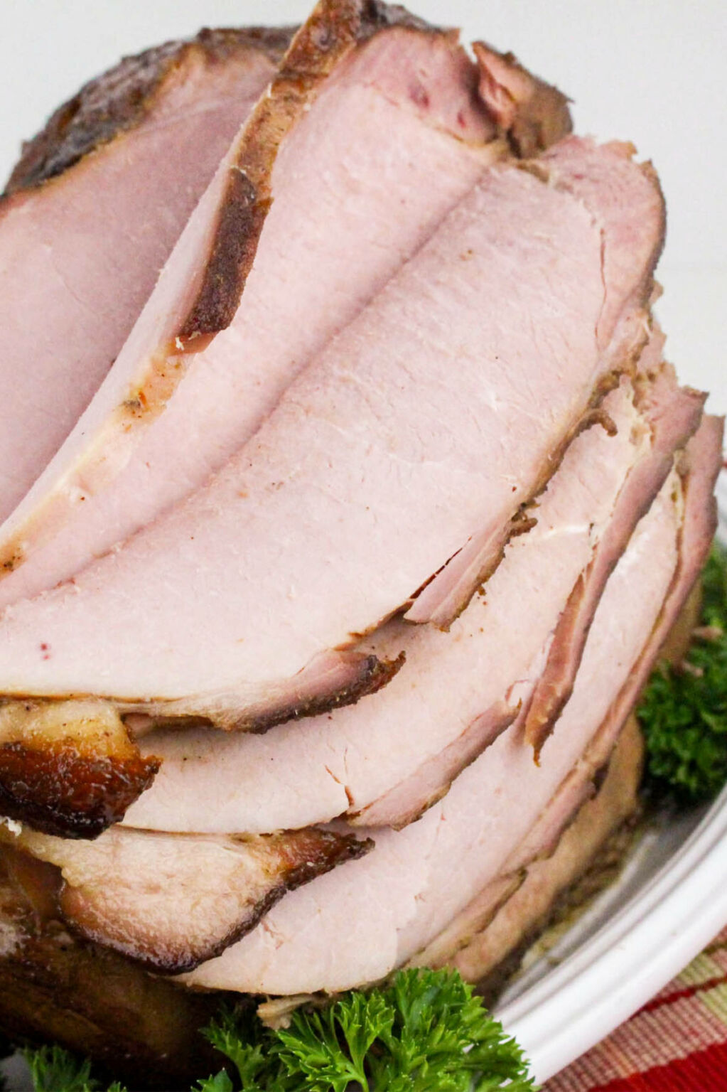 Bourbon Maple Glazed Ham | Smells Like Delish