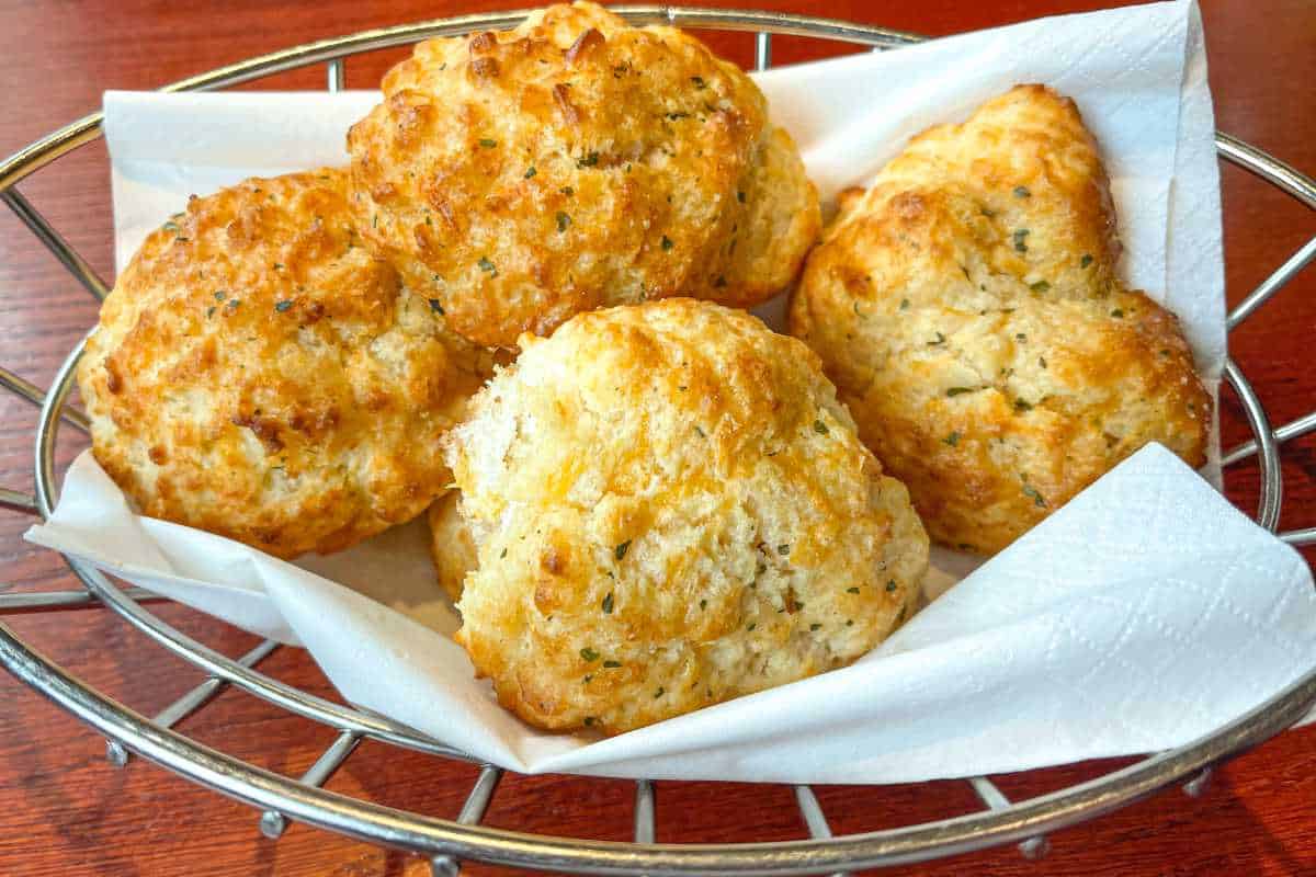 Cheddar Drop Biscuits | Smells Like Delish