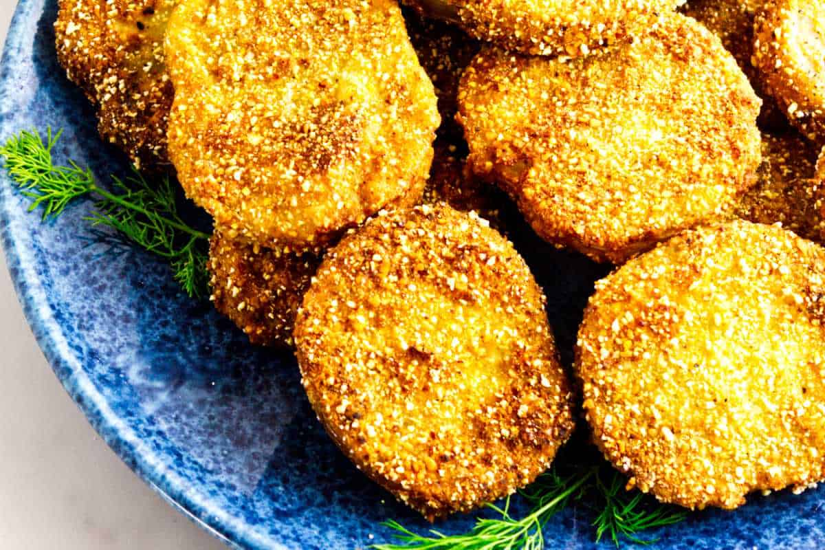 Southern Fried Green Tomatoes | Smells Like Delish