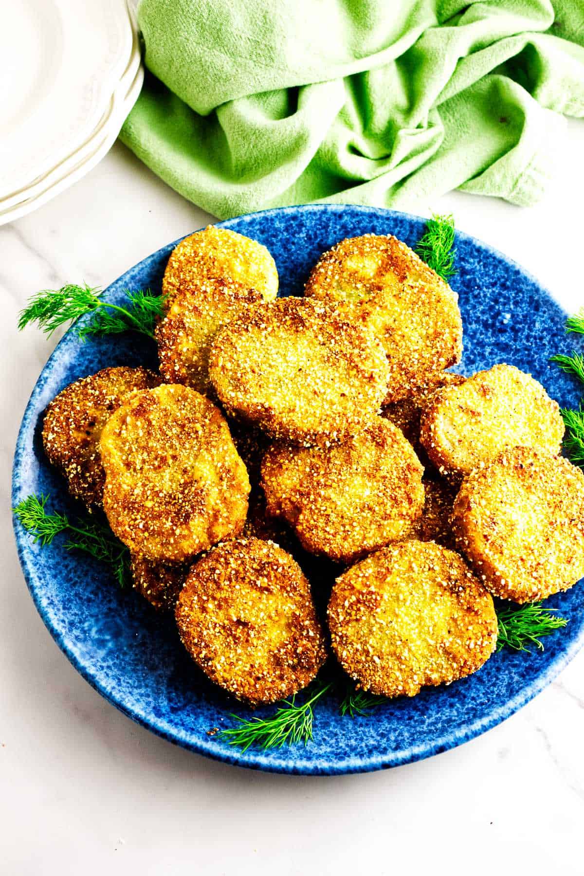 Southern Fried Green Tomatoes | Smells Like Delish