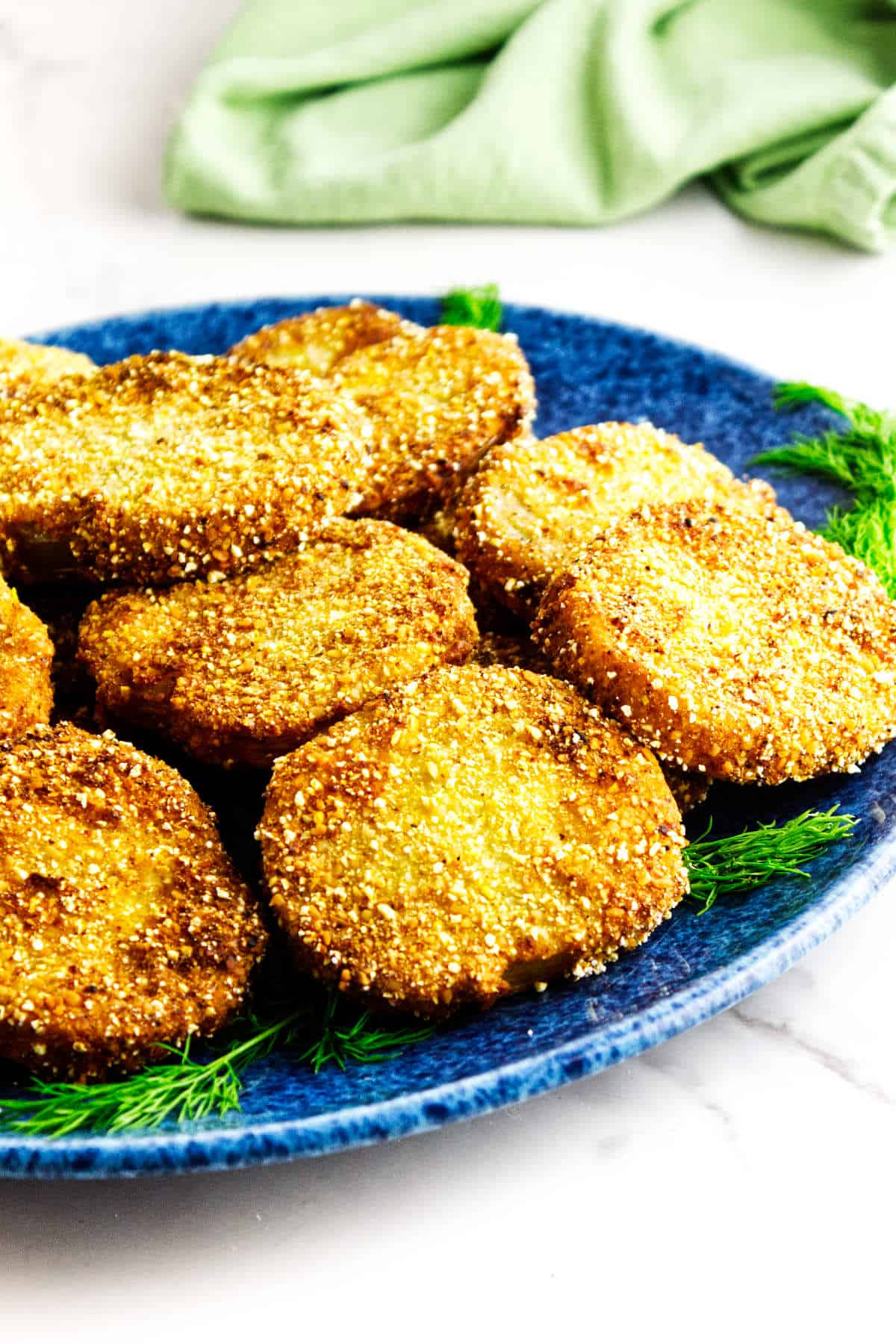 Fried Green Tomatoes | Smells Like Delish