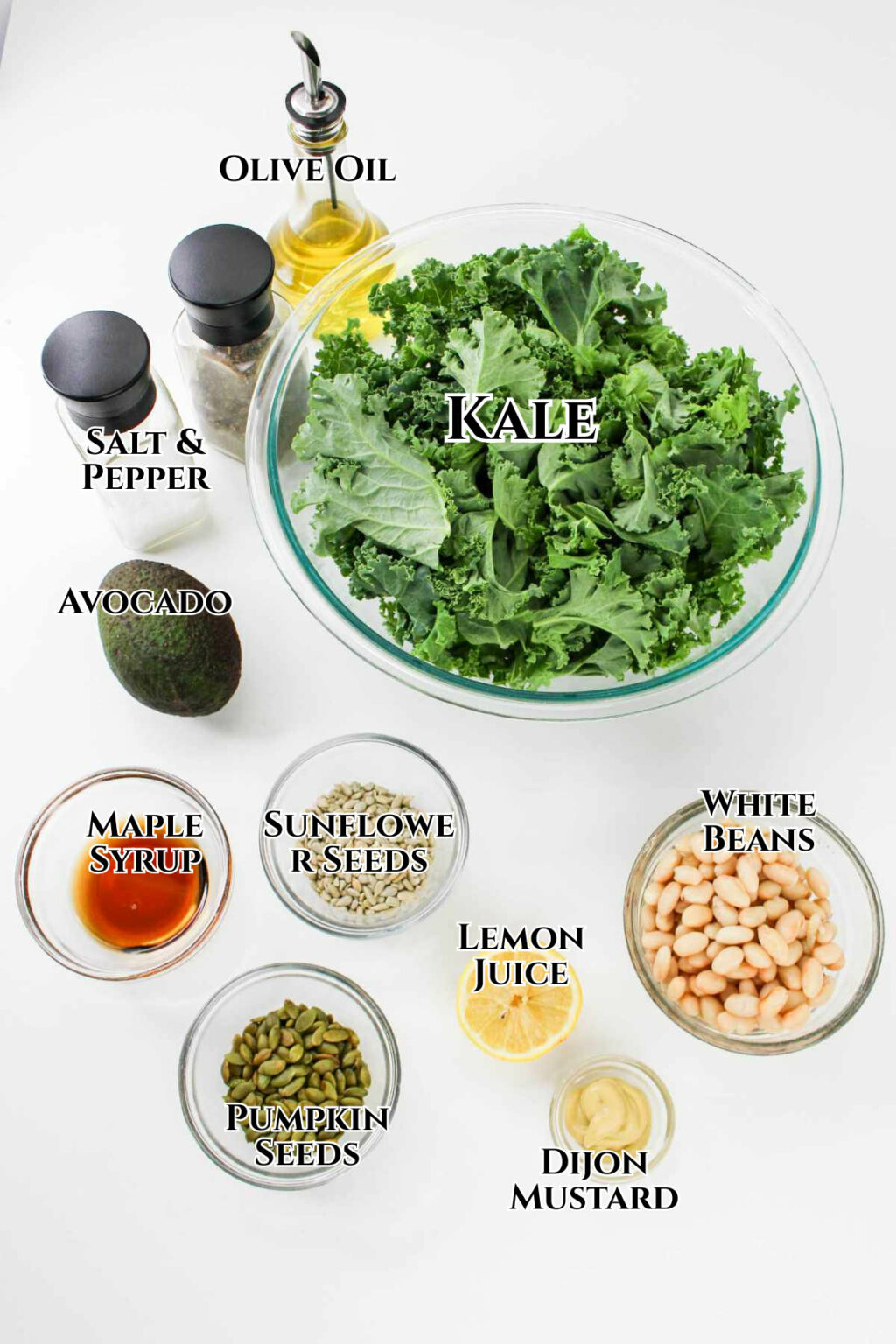 Kale and White Bean Salad | Smells Like Delish