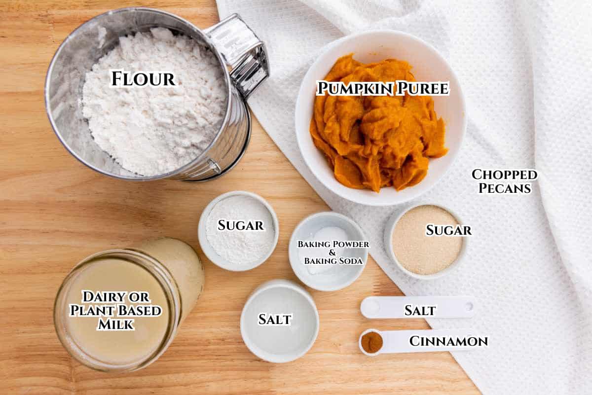 Pecan Pumpkin Waffles | Smells Like Delish