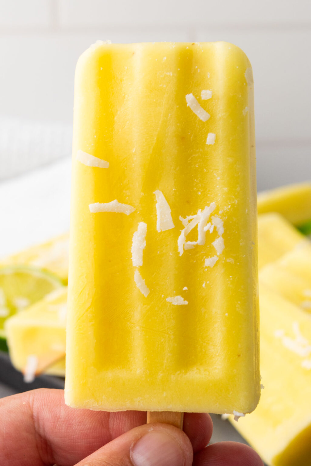Pineapple Coconut Popsicles | Smells Like Delish