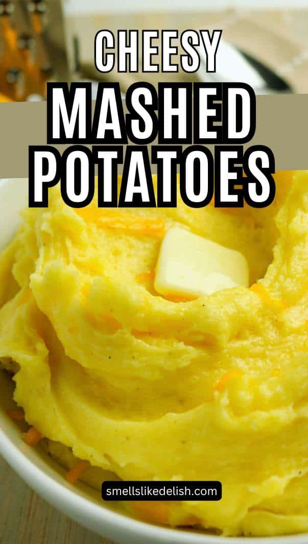 Cheesy Mashed Potatoes | Smells Like Delish