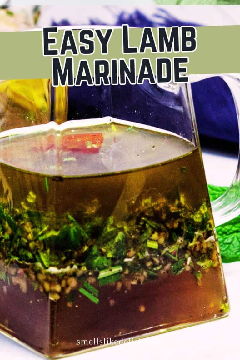 Best Lamb Marinade (Easy Mediterranean Recipe) | Smells Like Delish