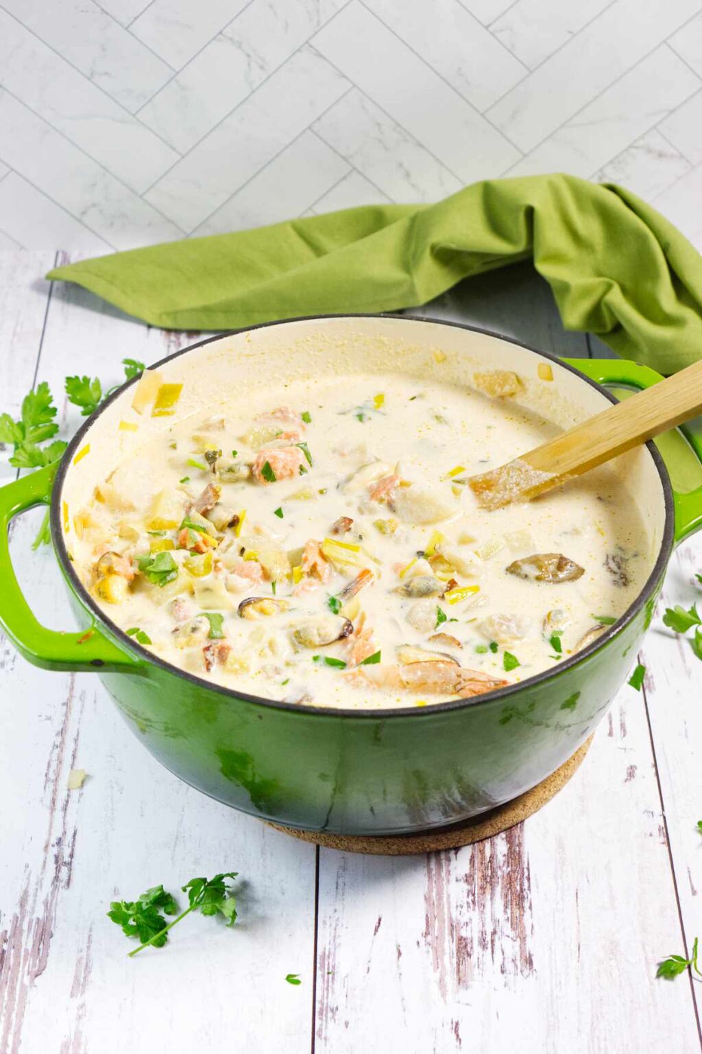Irish Seafood Chowder Recipe | Smells Like Delish