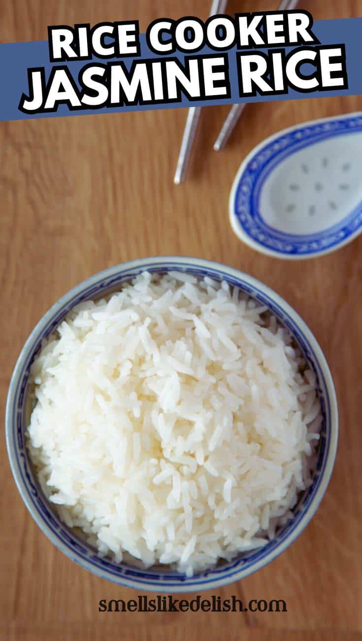 Rice Cooker Jasmine Rice (Perfect Every Time) | Smells Like Delish